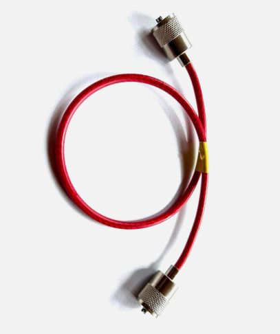 CB Radio Aerial Coax RED RG58 Soldered PL259 Plugs – Rocket Radio